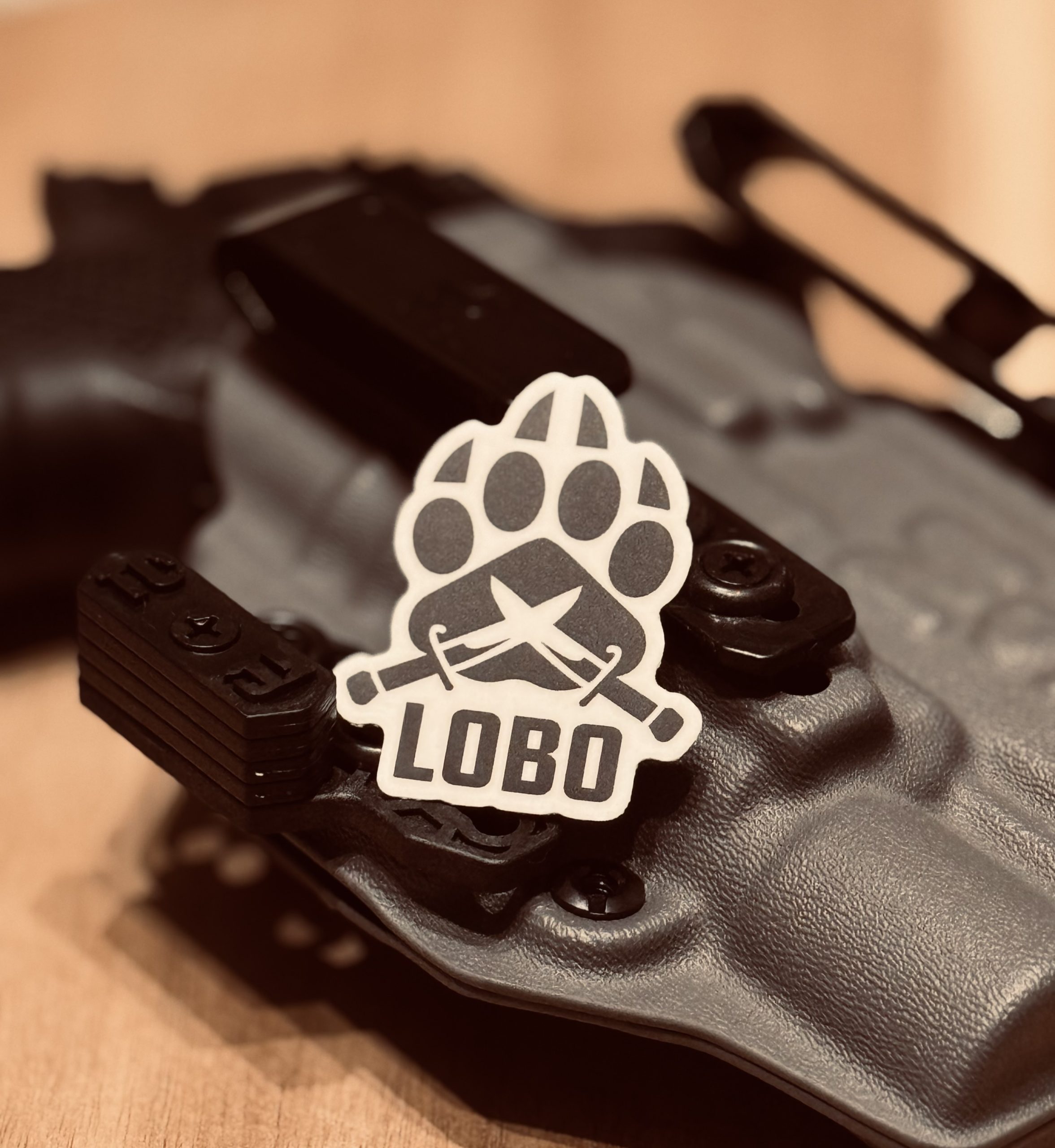 Lobo Paw Sticker – Lobo Training Group