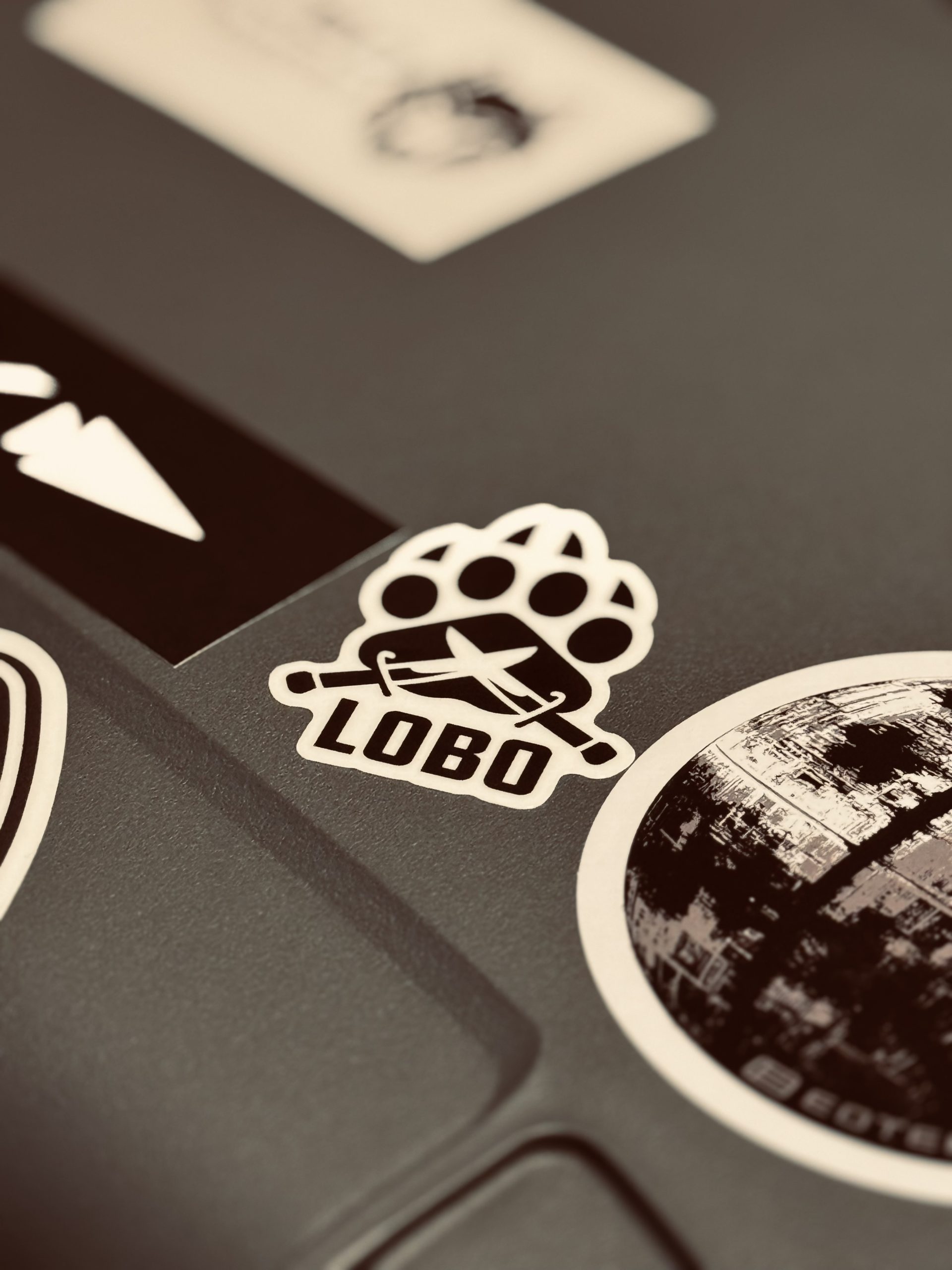 Lobo Paw Sticker – Lobo Training Group