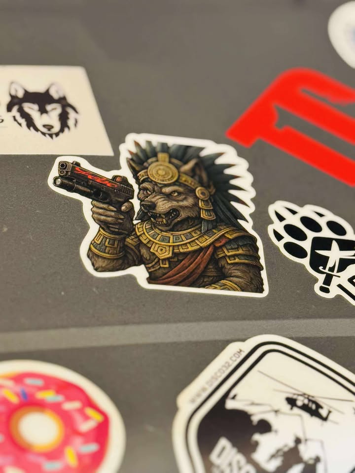 Lobo Warrior Sticker – Lobo Training Group